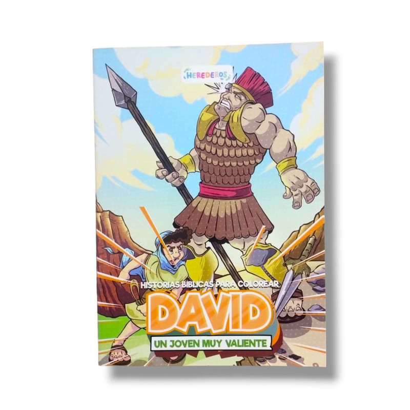 Historias Biblicas. David Un Joven Valiente. Para Colorear
